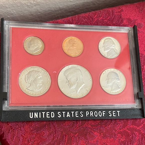 Vintage | Other | Vintage 981s United States Proof Coin Set | Poshmark